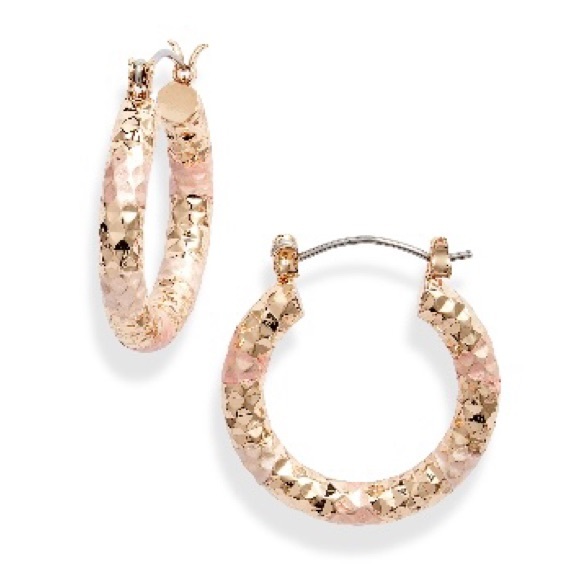 8 Other Reasons | Jewelry | 8 Other Reasons Pretty In Pink Hoop ...
